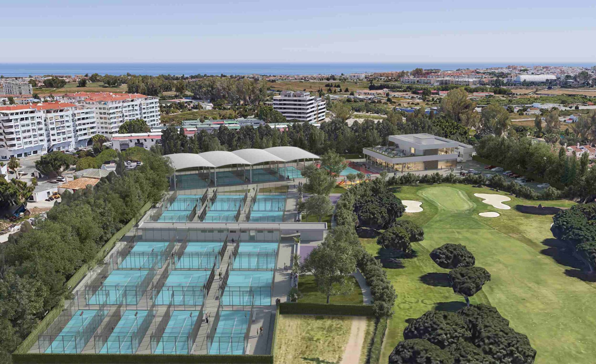 Los Naranjos Golf Club construirá el club de pádel más grande de Andalucía